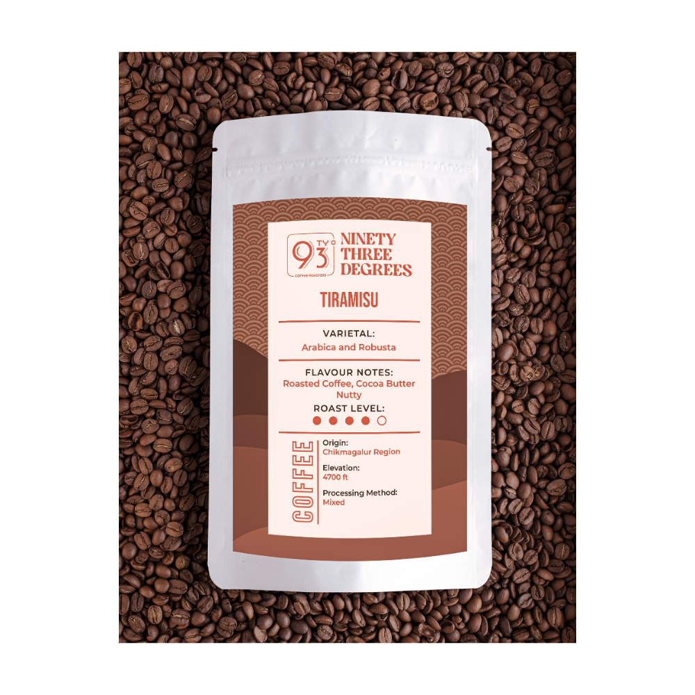 Tiramisu Coffee- Medium Dark Roast, Flavour Notes: Roasted Coffee Coco ...