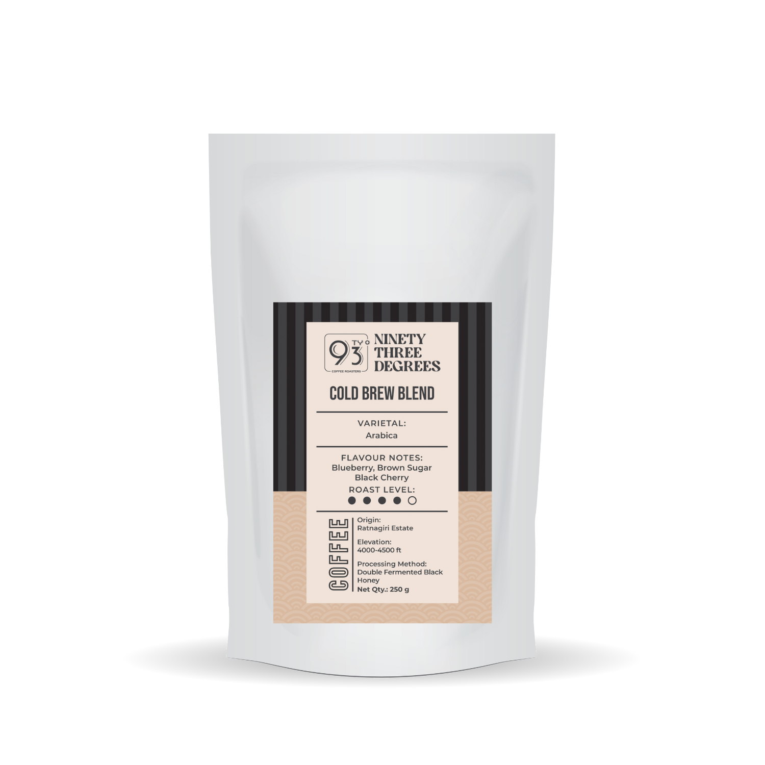 Cold Brew Blend Coffee - Medium Dark Roast, Flavour Notes: Blueberry ...