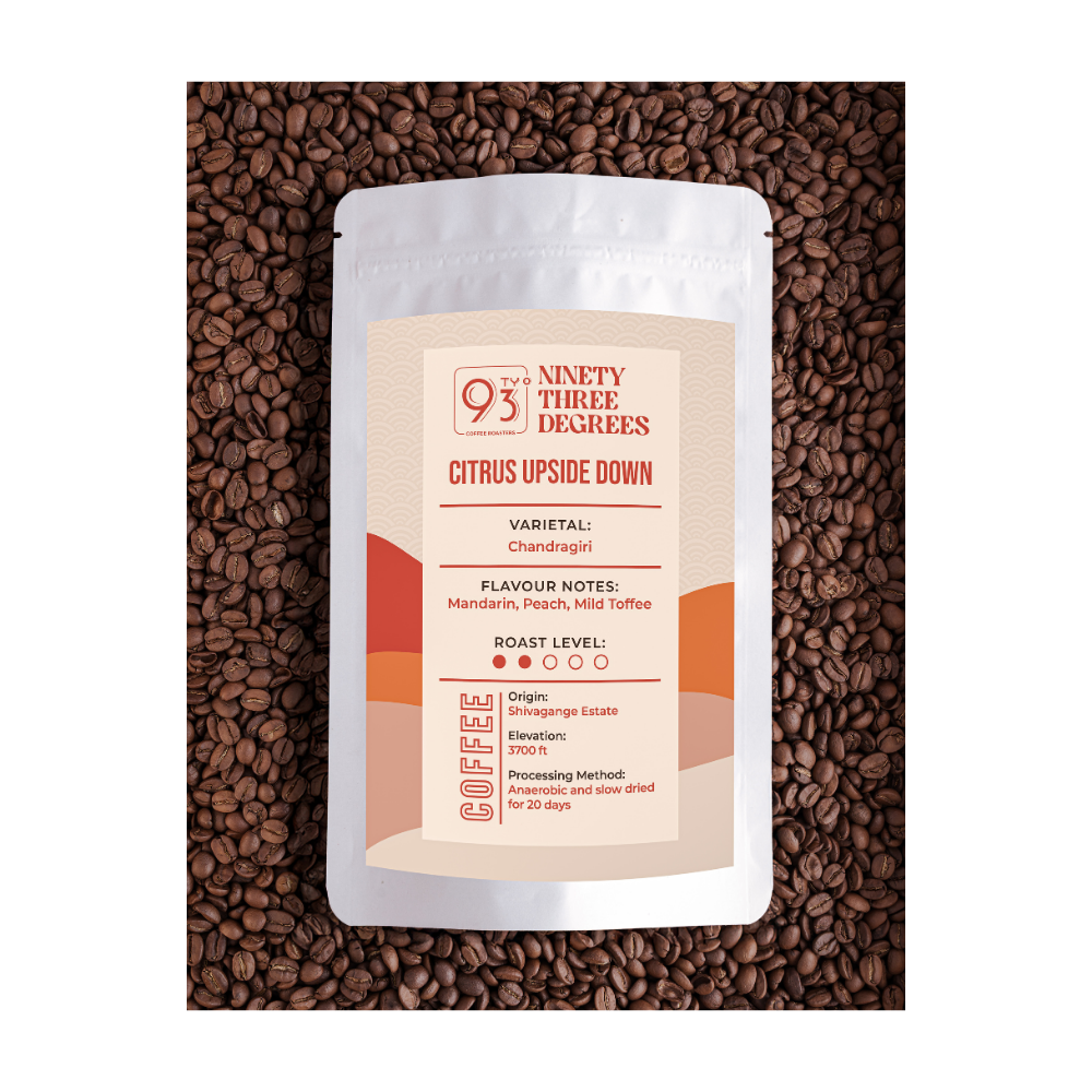 Citrus Upside Down Coffee - Medium Light Roast, Flavour Notes: Mandari ...